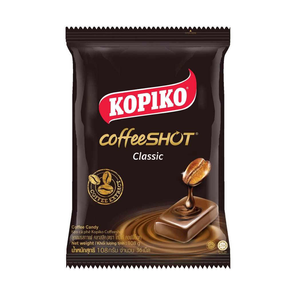 Kopiko Coffee Shot 36's 108G.