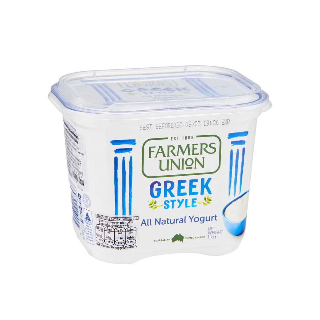Farmers Union Yoghurt Greek Style 1KG.
