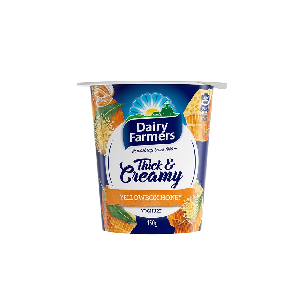 Dairy Farmers Thick&Creamy Yoghurt 150G.