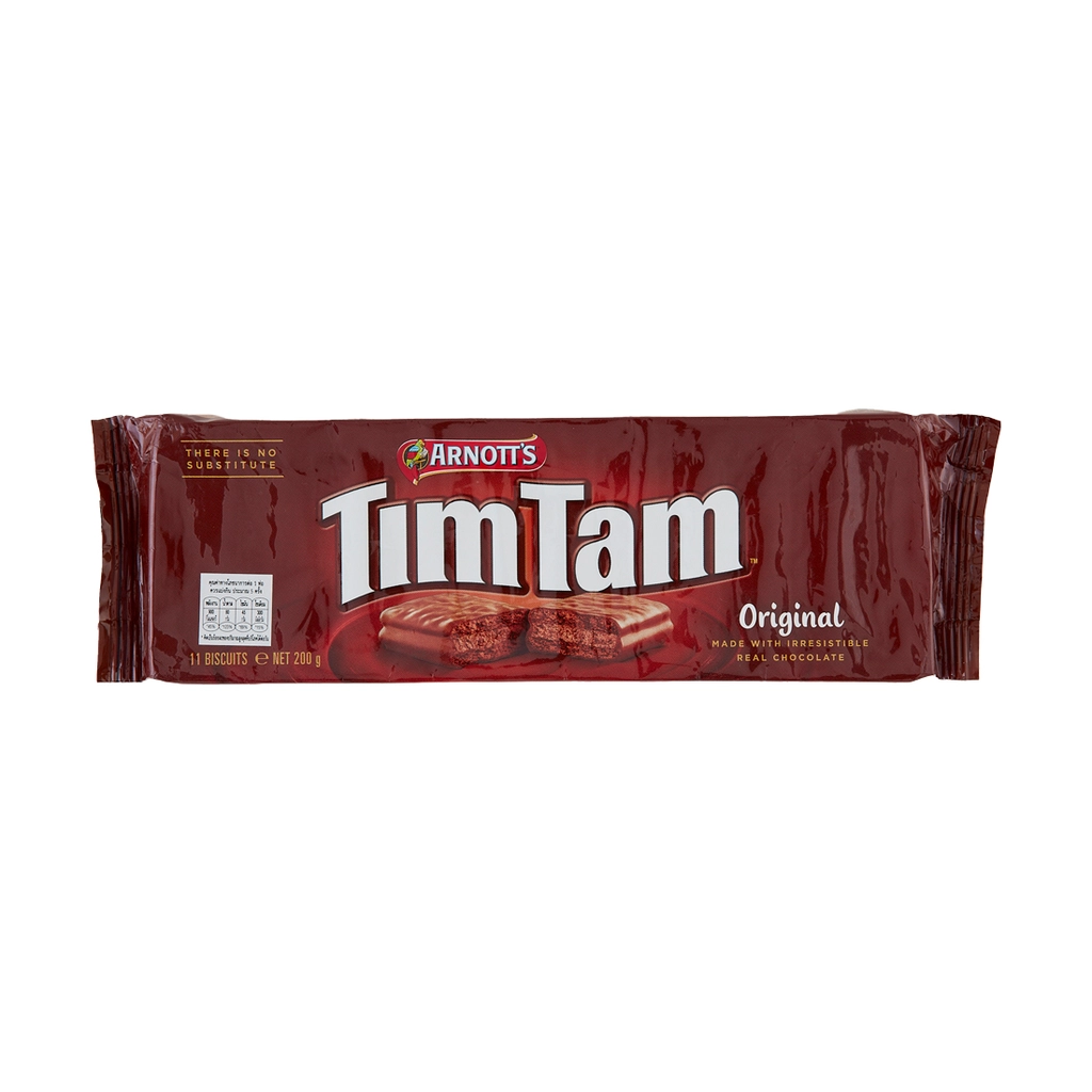 Arnotts Tim Tam Original Chocolate Biscuits 200G.
