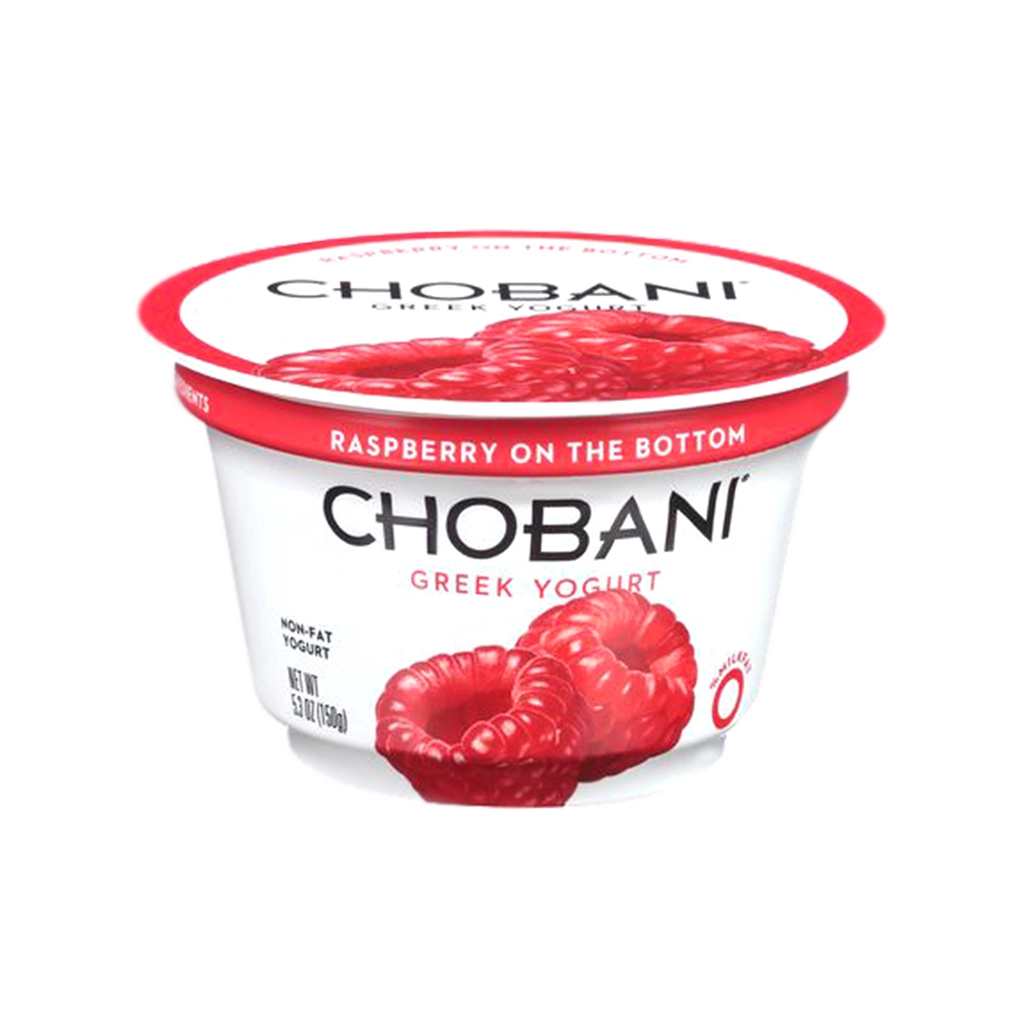 Chobani Greek Yoghurt Raspberry 170G.