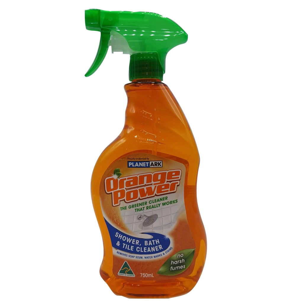 Orange Power Shower Bath & Tile Bathroom Cleaner 750ML.