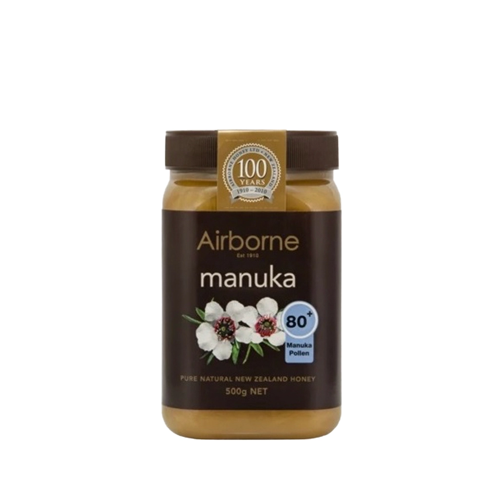 Airborne Manuka Honey Active 80+ 500G.