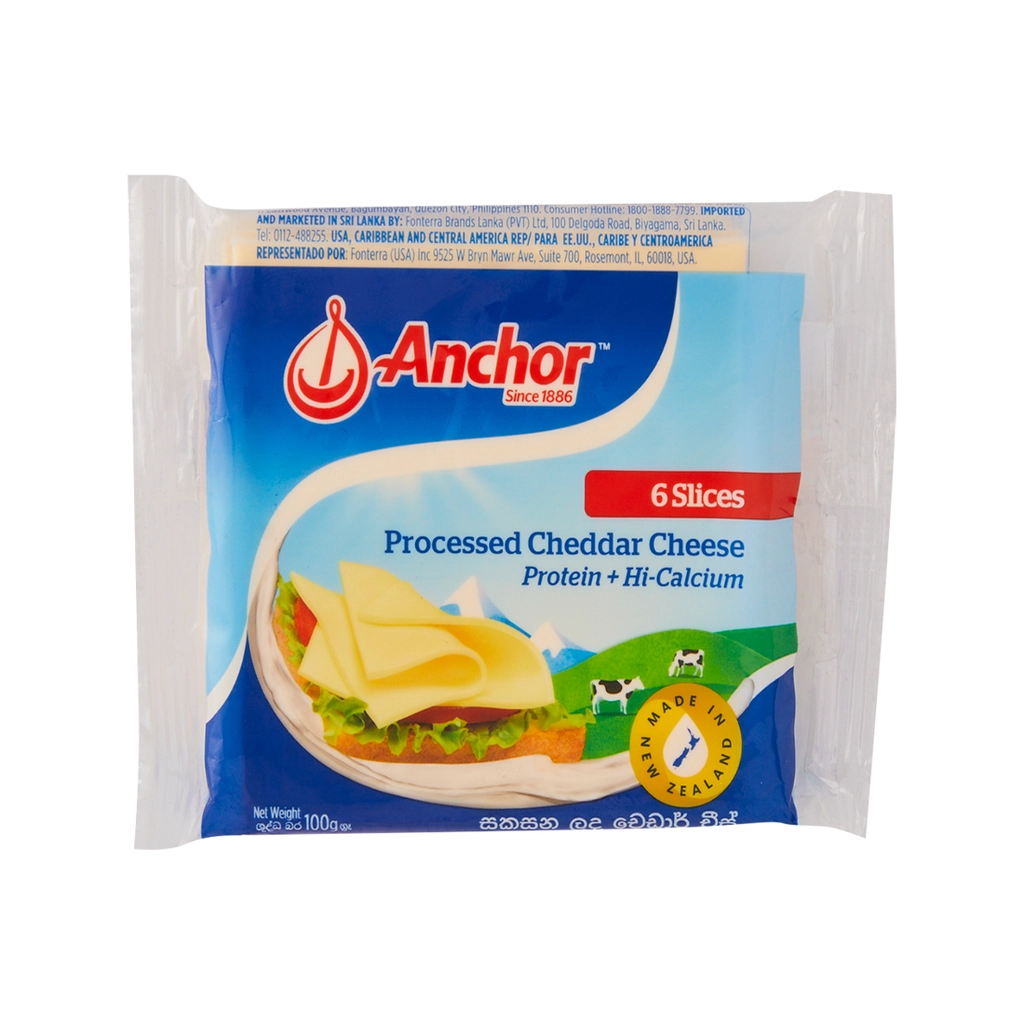 Anchor Cheddar Cheese 100G.