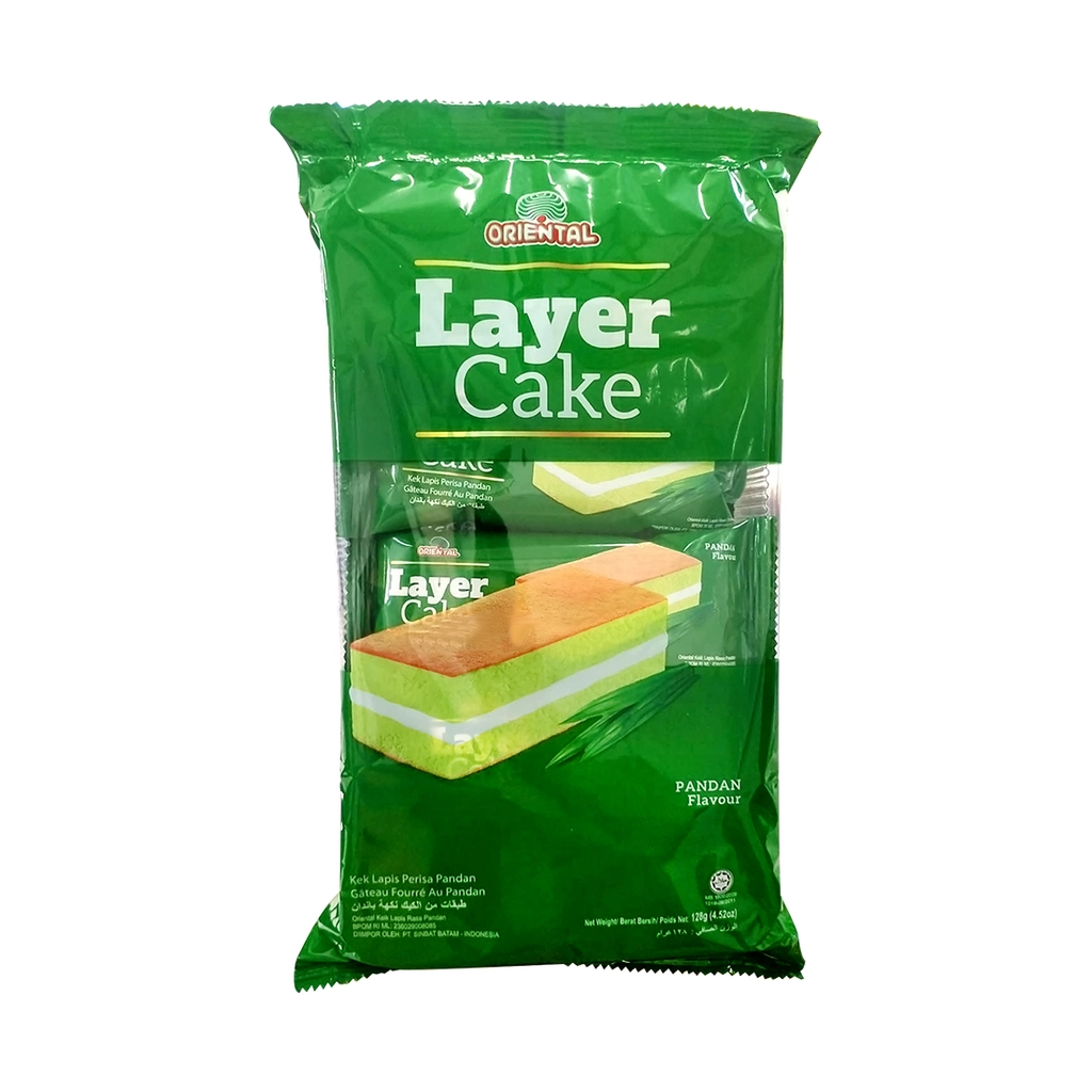 Oriental Layer Cake Pandan 128G.