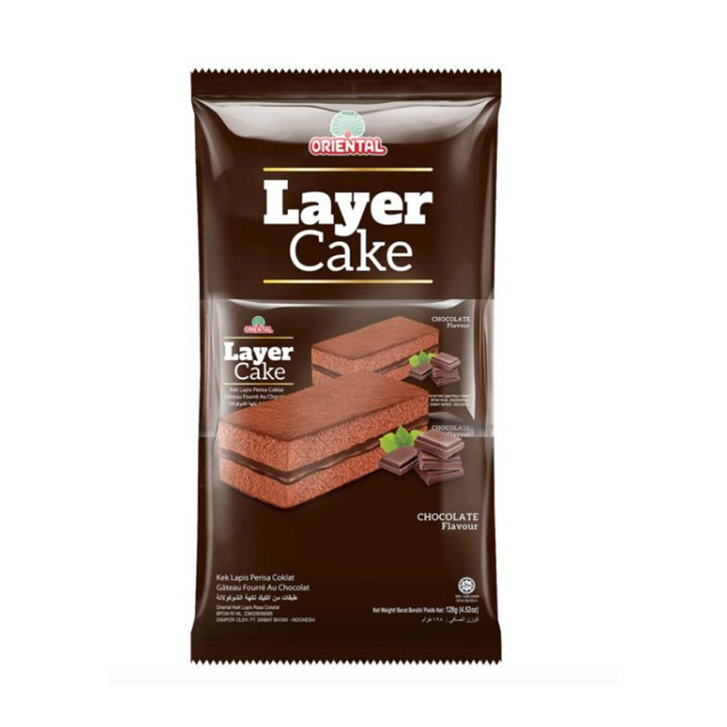 Oriental Layer Cake Chocolate Flavour 128G.