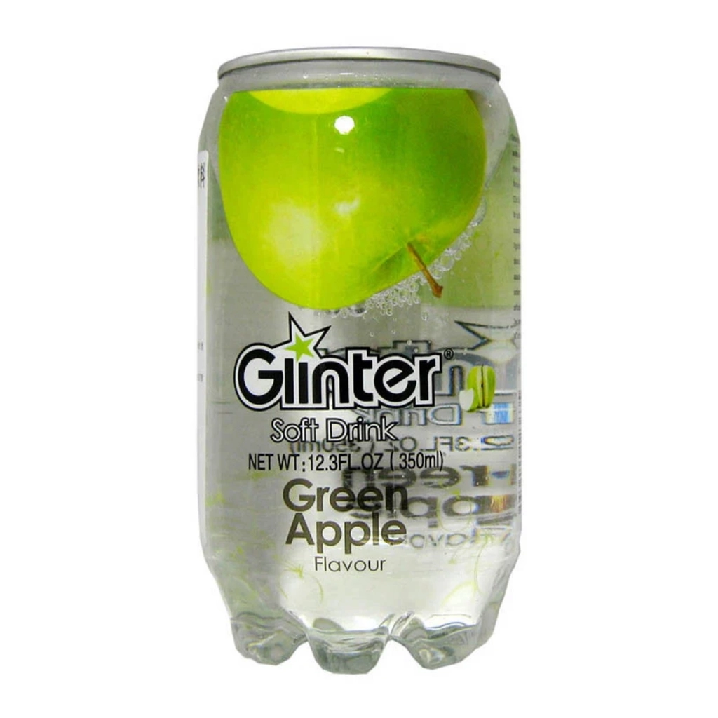 Ginter Soft Drink Green apple Flavour 350ML.